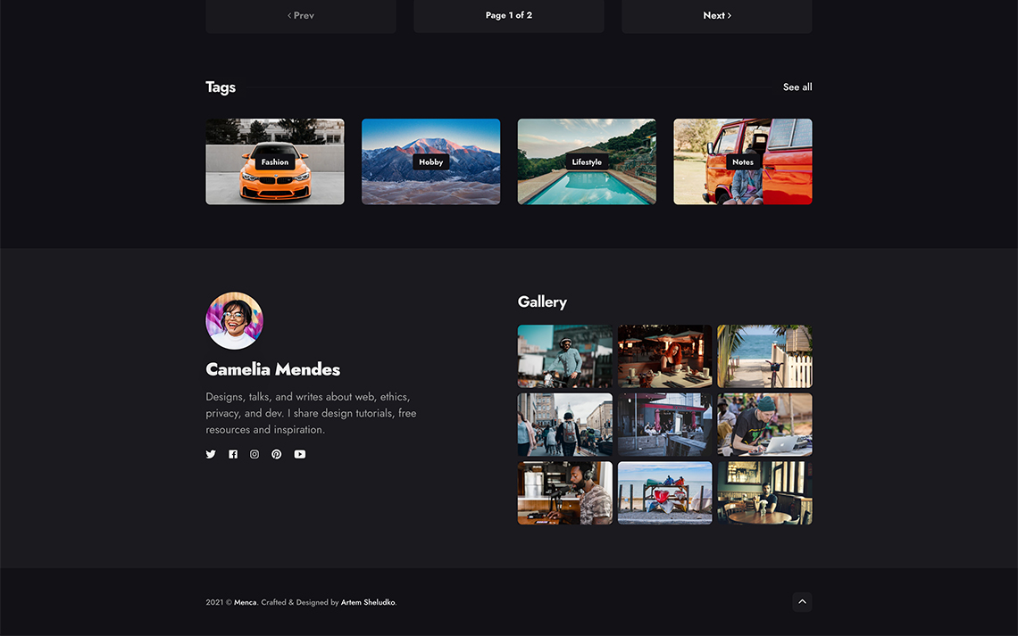 Menca – Modern personal blogging theme – Jekyll Themes Menca – Modern personal blogging theme – Jekyll Themes