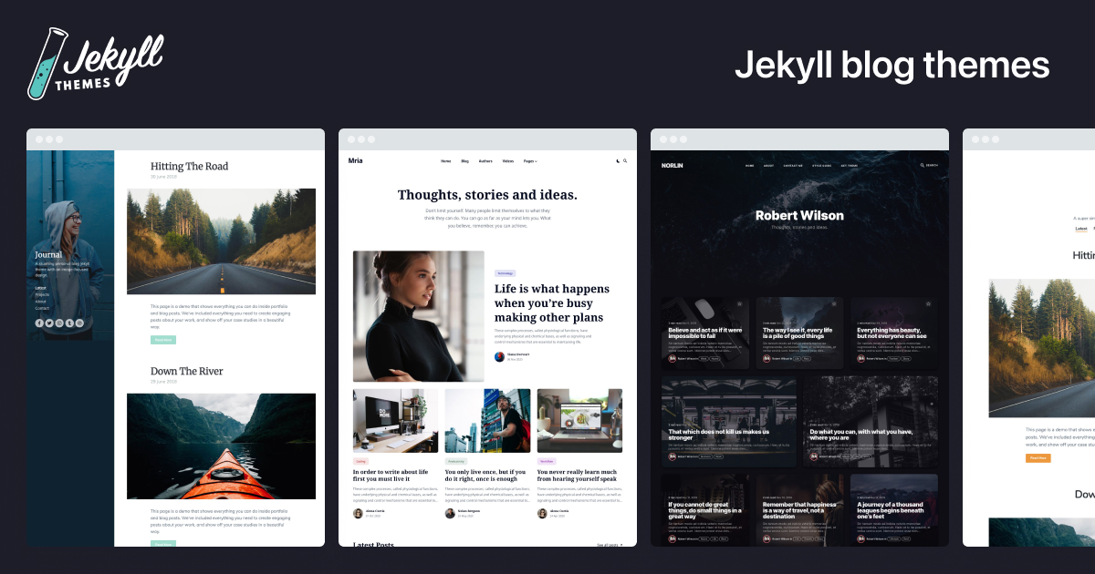 Jekyll Blog Themes – Jekyll Themes